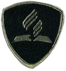 Adventist Youth Honors Answer Book/Other/Baptism Pin - Pathfinder Wiki